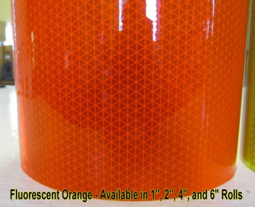 Orange Retro Reflective Tape - Reflective Tape Pictures & Specifications